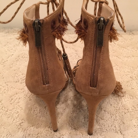Jessica Simpson | Shoes | Jessica Simpson Suede Lace Up Shoes | Poshmark